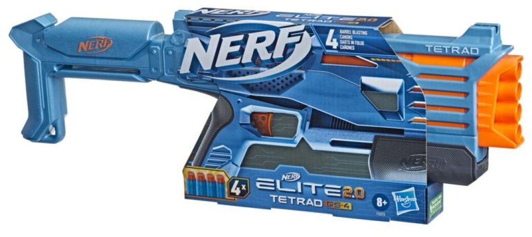 Nerf Elite 2.0 Tetrad QS 4 (NEF5025) | Moustakastoys.gr