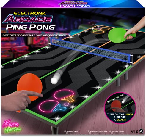 MAM Ping Pong Electronic Arcade Neon Series (GA2006) | Moustakastoys.gr