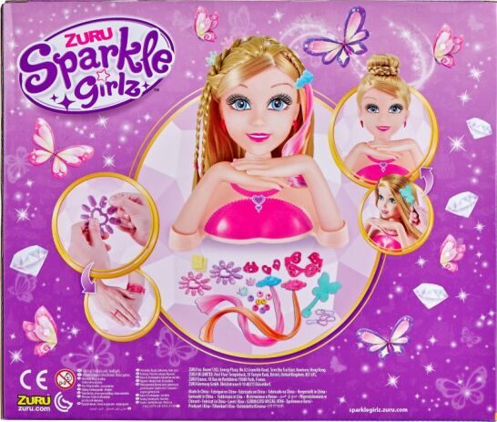 Zuru Sparkle Girlz Κεφάλι Ομορφιάς With Nail Desing (10025 ...