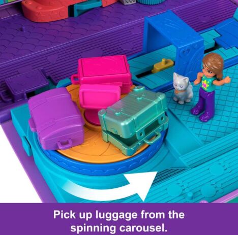 Polly Pocket Mini-Αεροπλάνο Γατάκι (HWP19) | Moustakastoys.gr