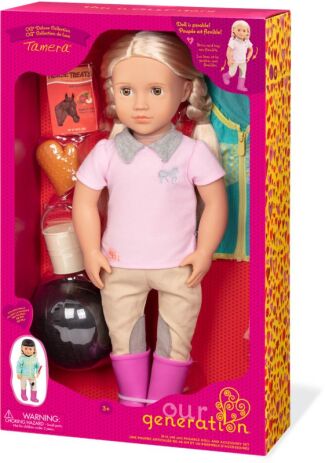Our Generation Κούκλα Deluxe Tamera (BD31192Z) | Moustakastoys.gr