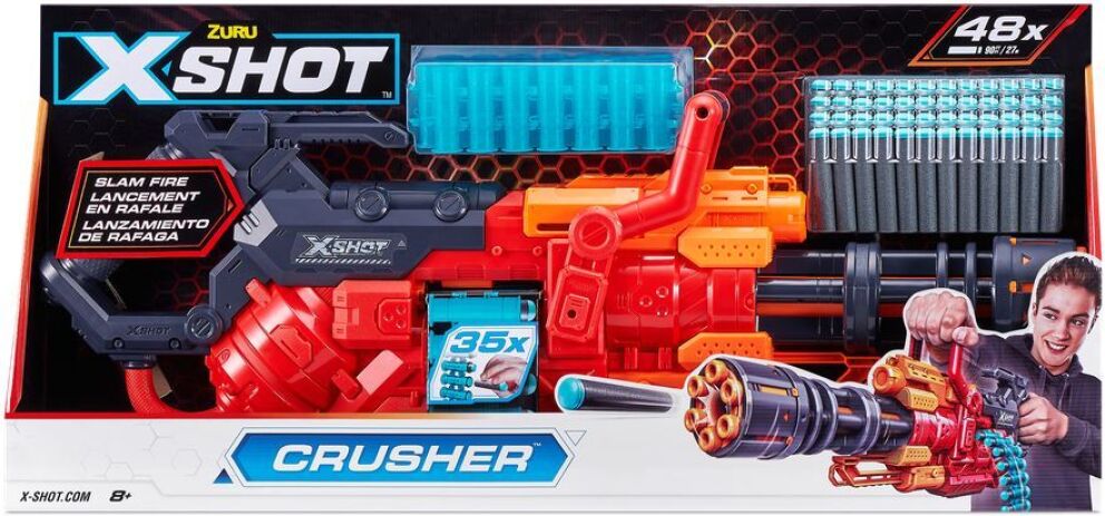 Zuru X-Shot Excel Crusher (36382) | Moustakas Toys