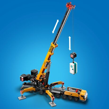 LEGO City Yellow Mobile Construction Crane (60409) | Moustakastoys.gr