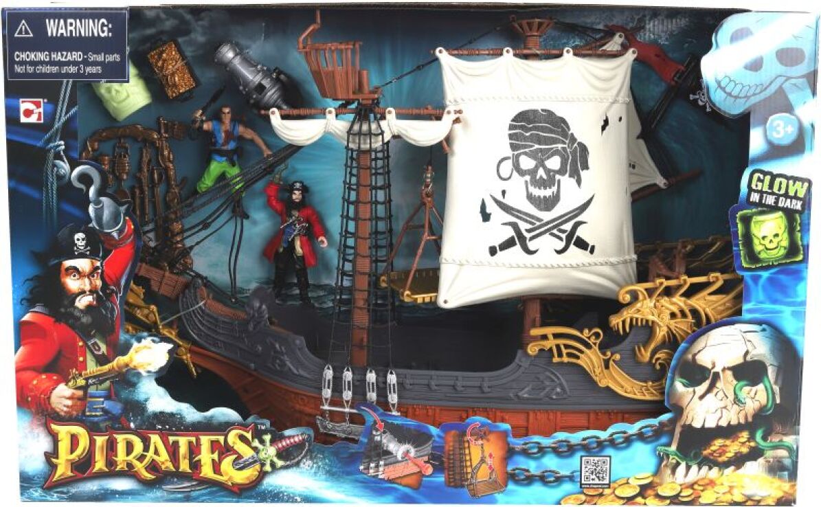 Chap Mei Πειρατικό Πλοίο - Deluxe Captain Ship (505219) | Moustakastoys.gr