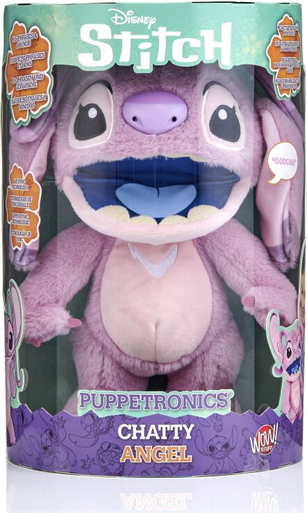 WOW Λούτρινο Disney Chatty Angel 30cm (DIS-1026-01) | Moustakastoys.gr