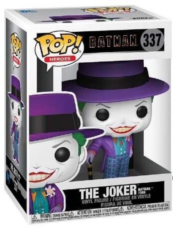 POP!#337 The Joker With Hat-Batman 1989 (053934) | Moustakastoys.gr