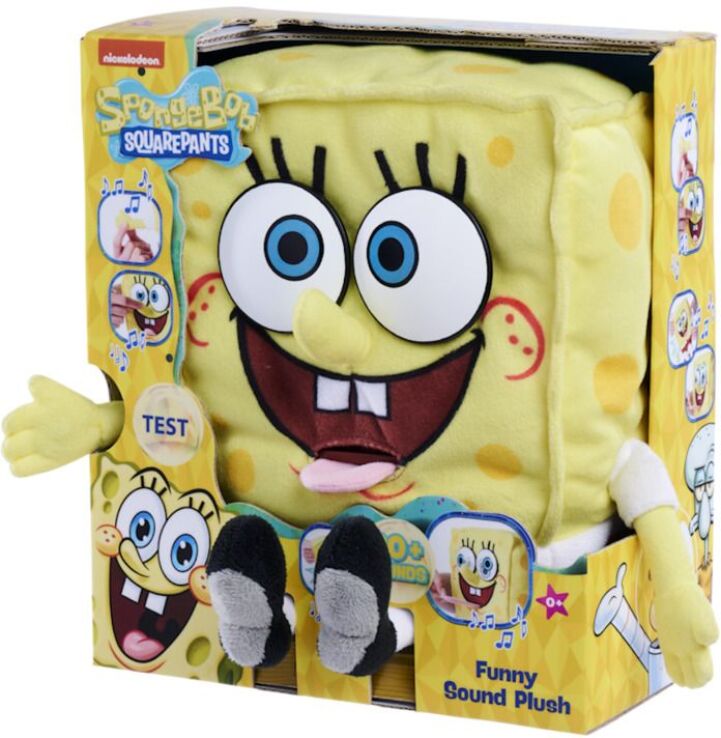Simba Λούτρινο Spongebob Με Ήχο 30cm (109491008) | Moustakastoys.gr