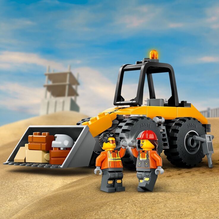 LEGO City Yellow Construction Wheel Loader (60450) | Moustakastoys.gr