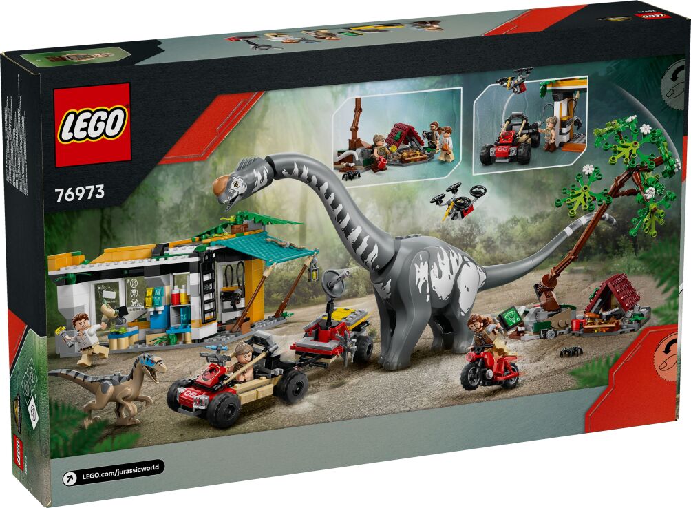 LEGO Jurassic World Raptor & Titanosaurus Tracking Mission (76973 ...