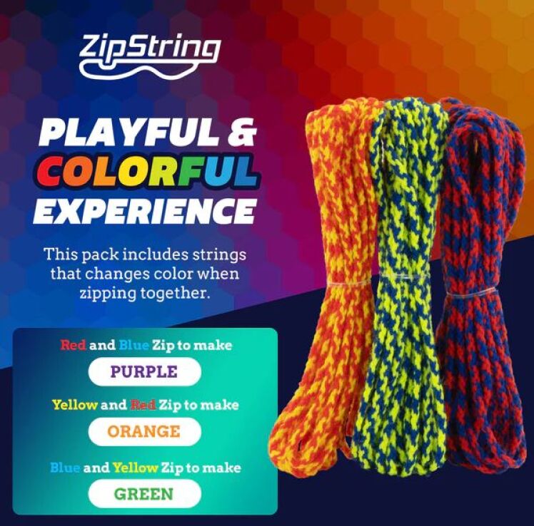 ZipString Chameleon String Pack 3Τμχ. (SP-CH-01) | Moustakastoys.gr