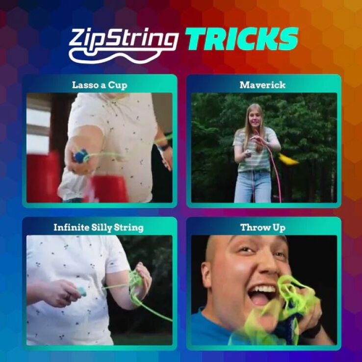 ZipString Chameleon String Pack 3Τμχ. (SP-CH-01) | Moustakastoys.gr