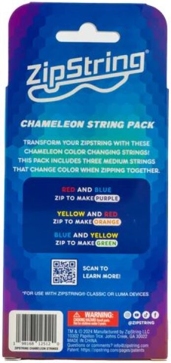 ZipString Chameleon String Pack 3Τμχ. (SP-CH-01) | Moustakastoys.gr