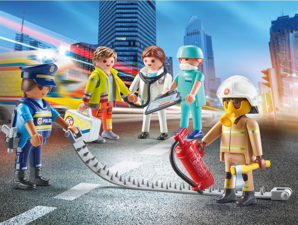 Playmobil My Figures-Ομάδα Διάσωσης (71400) | Moustakastoys.gr
